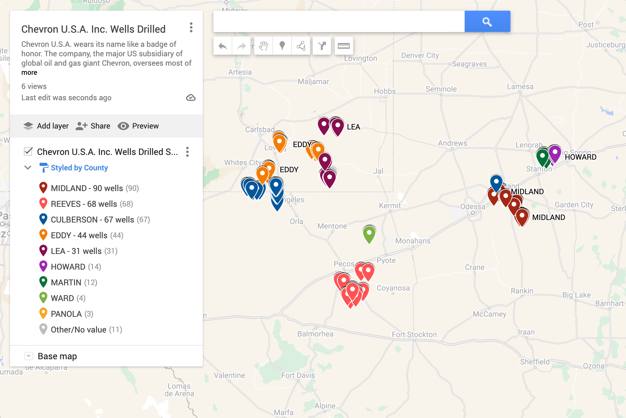 Chevron U.S.A. – Oil Gas Leads