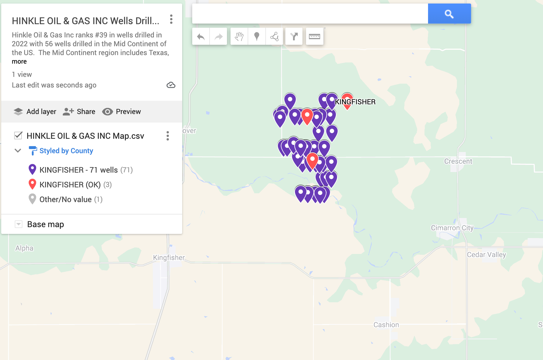 Hinkle Oil and Gas Completes seven wells in Kingfisher County – Oil Gas ...
