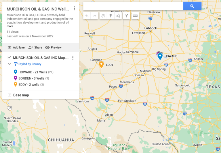 Murchison Oil & Gas – Oil Gas Leads