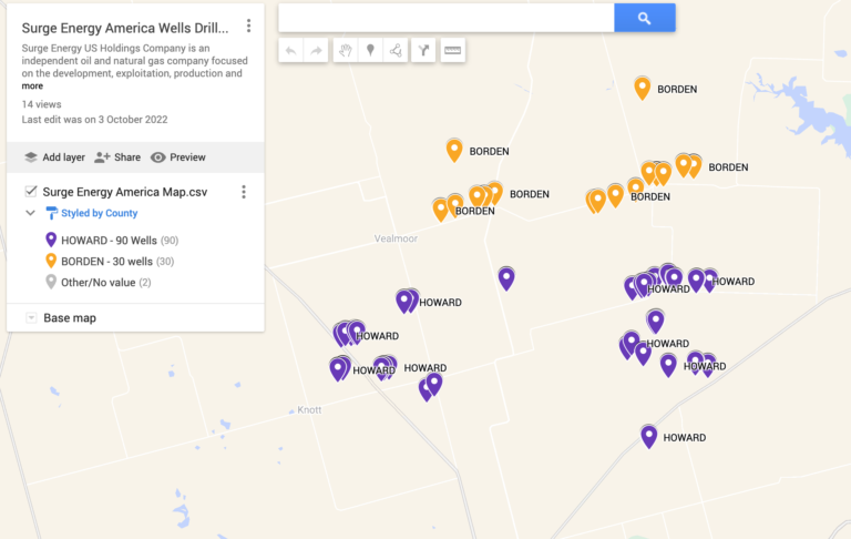 Surge Energy America – Oil Gas Leads