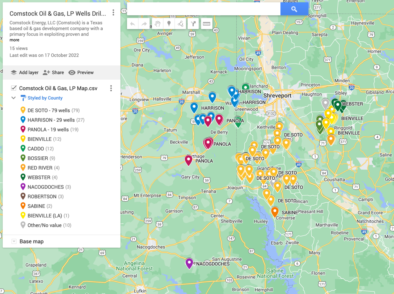 Comstock Resources – Oil Gas Leads