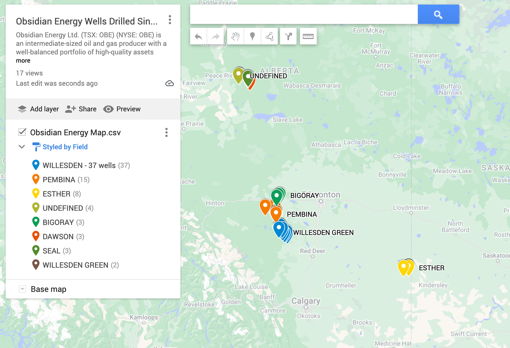 Obsidian Energy – Oil Gas Leads