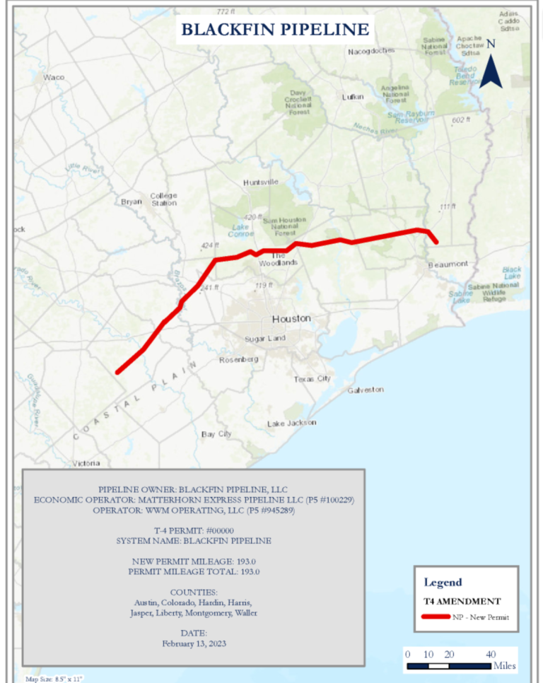 WhiteWater Midstream 185 Mile Blackfin Pipeline Approval – Oil Gas Leads