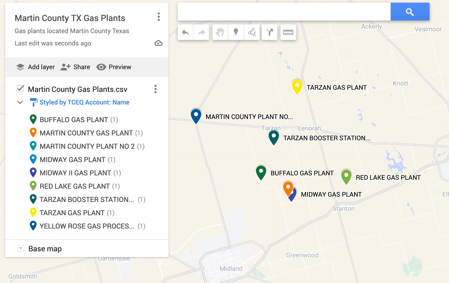 Martin County – Oil Gas Leads