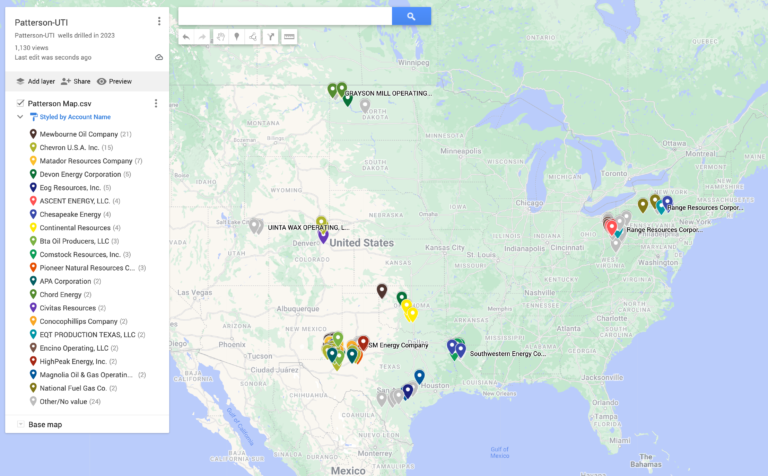 Patterson-UTI Energy Rig Locator – Oil Gas Leads