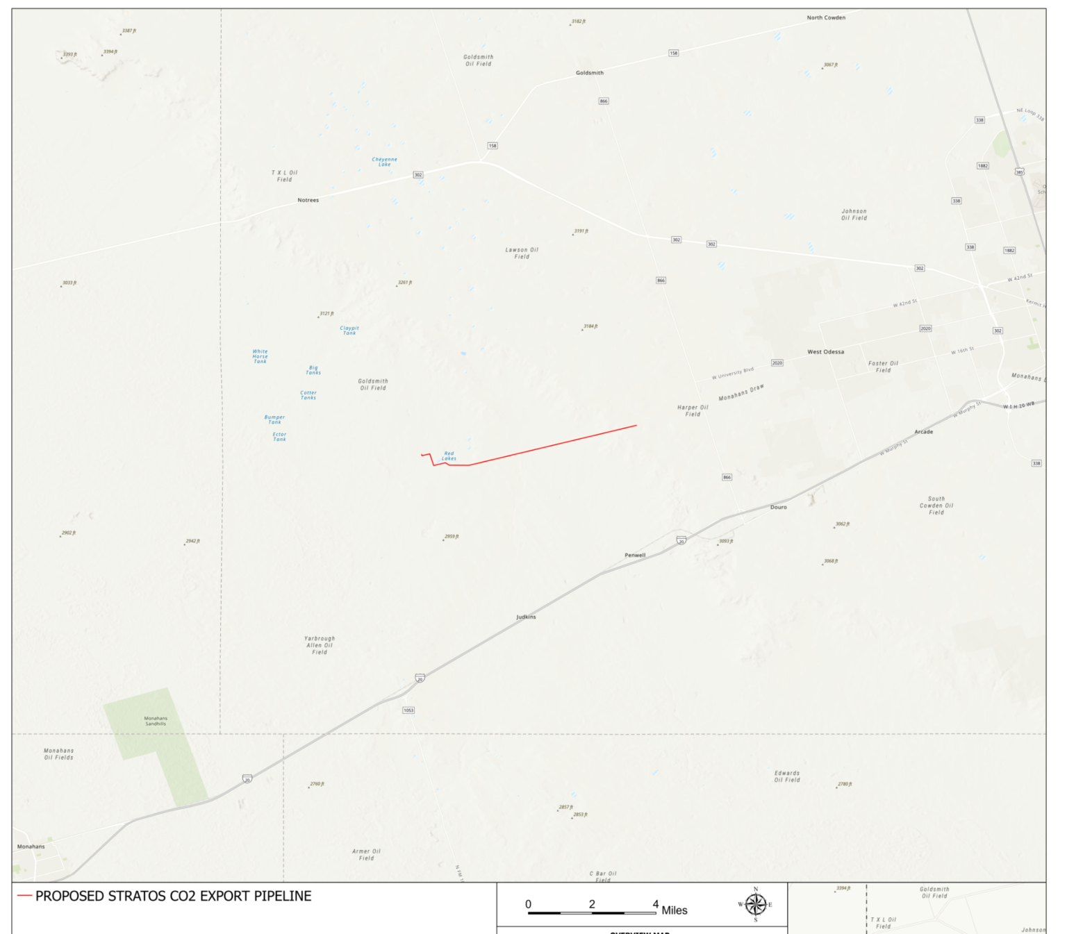 Oxy to build 7 mile pipeline to support “Stratos,” a direct air capture ...