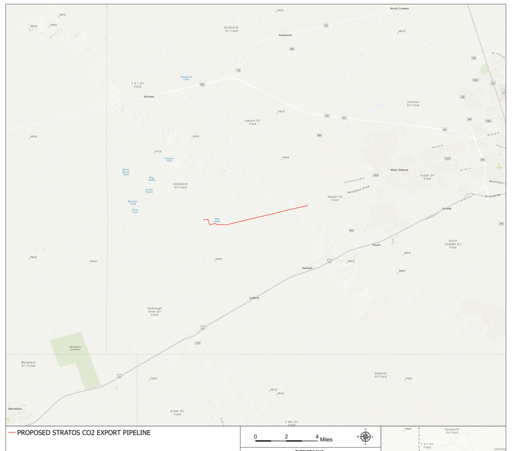 Oxy to build 7 mile pipeline to support “Stratos,” a direct air capture ...