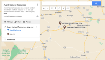 Avant Natural Resources – Oil Gas Leads