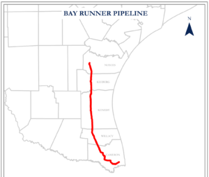 WhiteWater Midstream Bay Runner Pipeline Approval - 145 miles – Oil Gas ...
