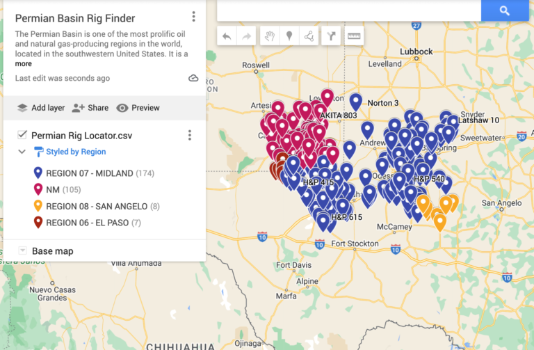 Permian Basin Rig Locator – Oil Gas Leads