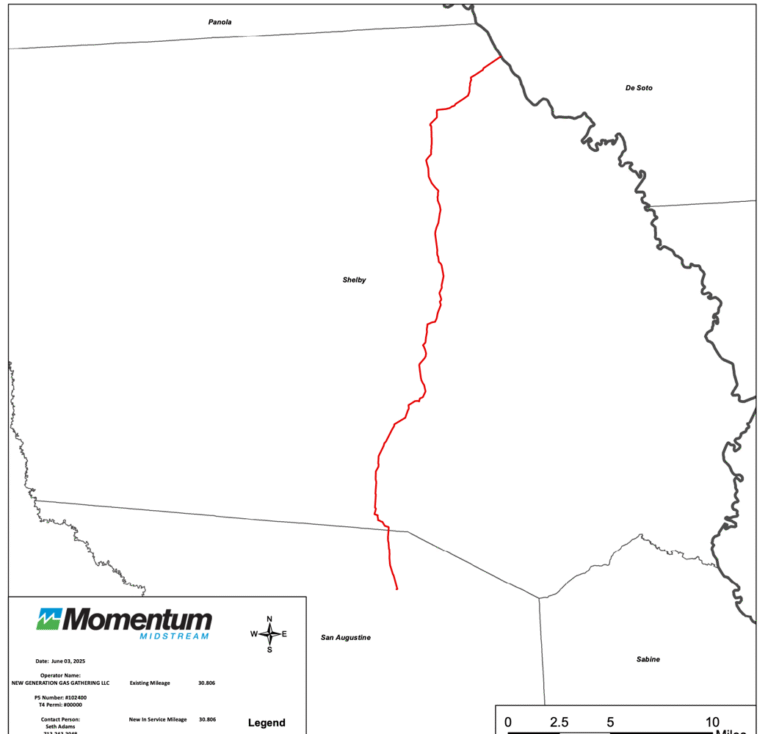Momentum Midstream Secures Permit for New 36-Inch Gathering Pipeline in ...